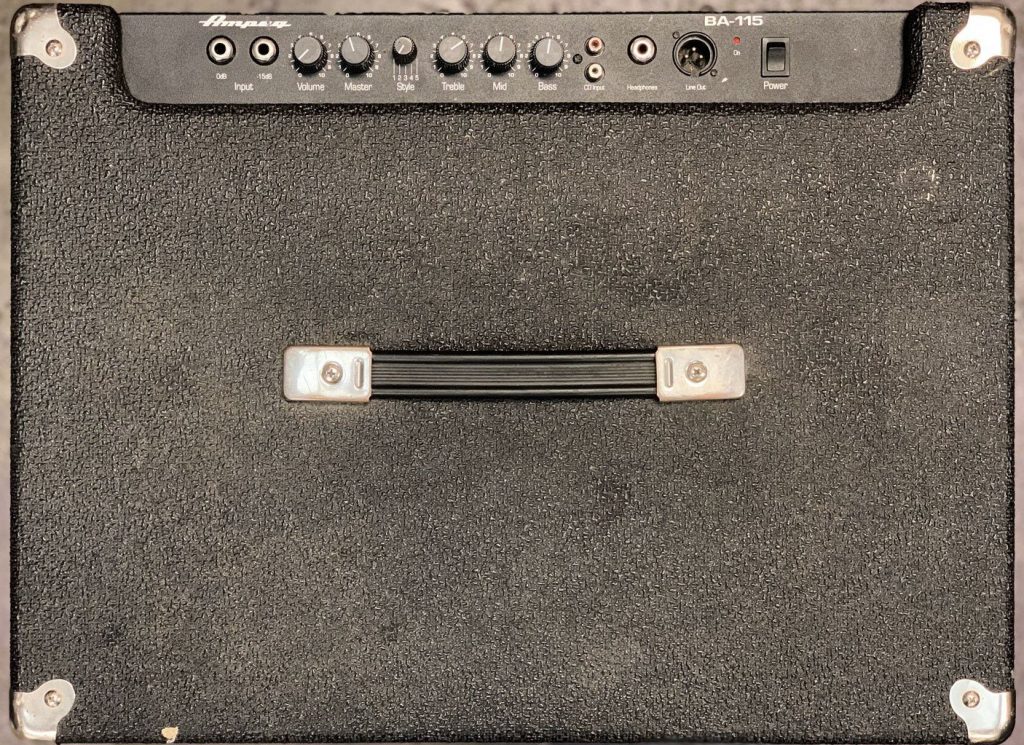 Ampeg BA115 Tilt Back Bass Combo Amplifier Hire – Sound And Sight ...